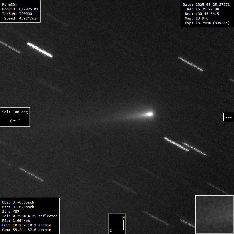 Comet observations